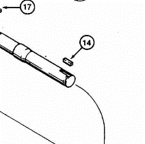 AUH34488 - Reference Number 14 - Key – astec parts online