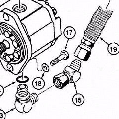 Astec and Case RT 360 Rear Frame Diagram – astec parts online